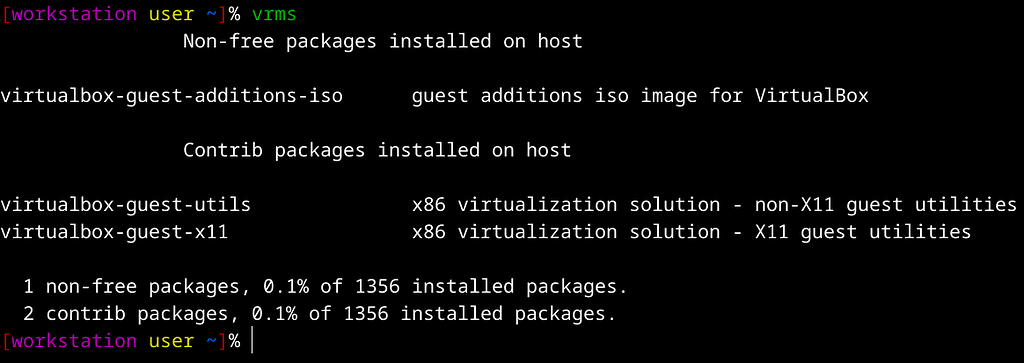 Whonix KVM image has preinstalled VirtualBox non-free packages - KVM - Whonix Forum