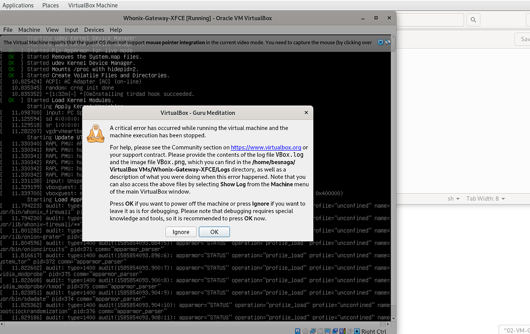 Whonix VirtualBox 15.0.0.9.4 - Point Release! - News - Whonix Forum