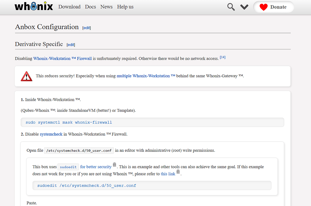 When I turn off the Whonix-Workstation™ Firewall, am I still safe? - Support - Whonix Forum