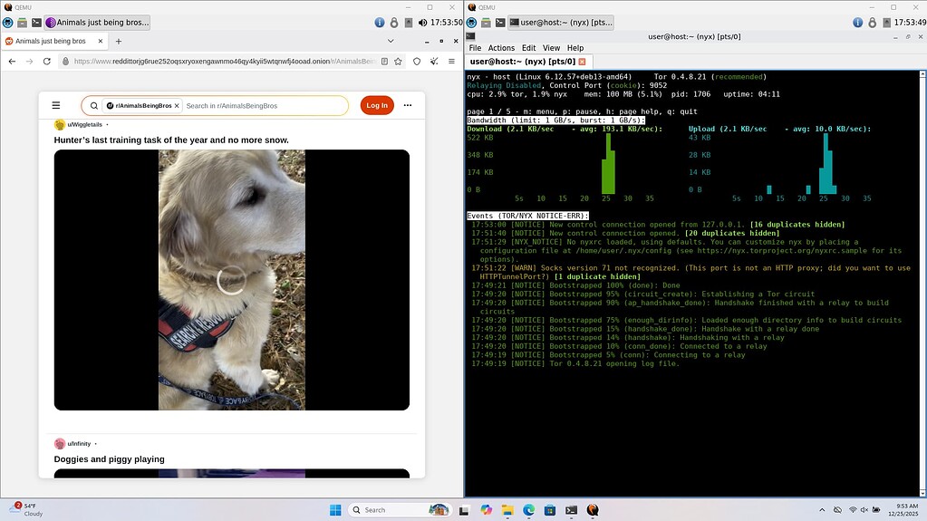 Proof-of-concept - Whonix on QEMU on Windows - Development - Whonix Forum