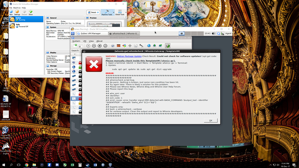 Whonix Check reporting script bug - Support - Whonix Forum