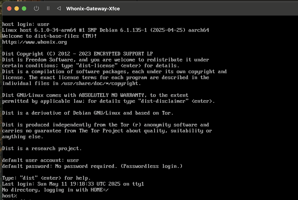 Whonix-Gateway-xfce issue - Unsupported Platforms - Whonix Forum